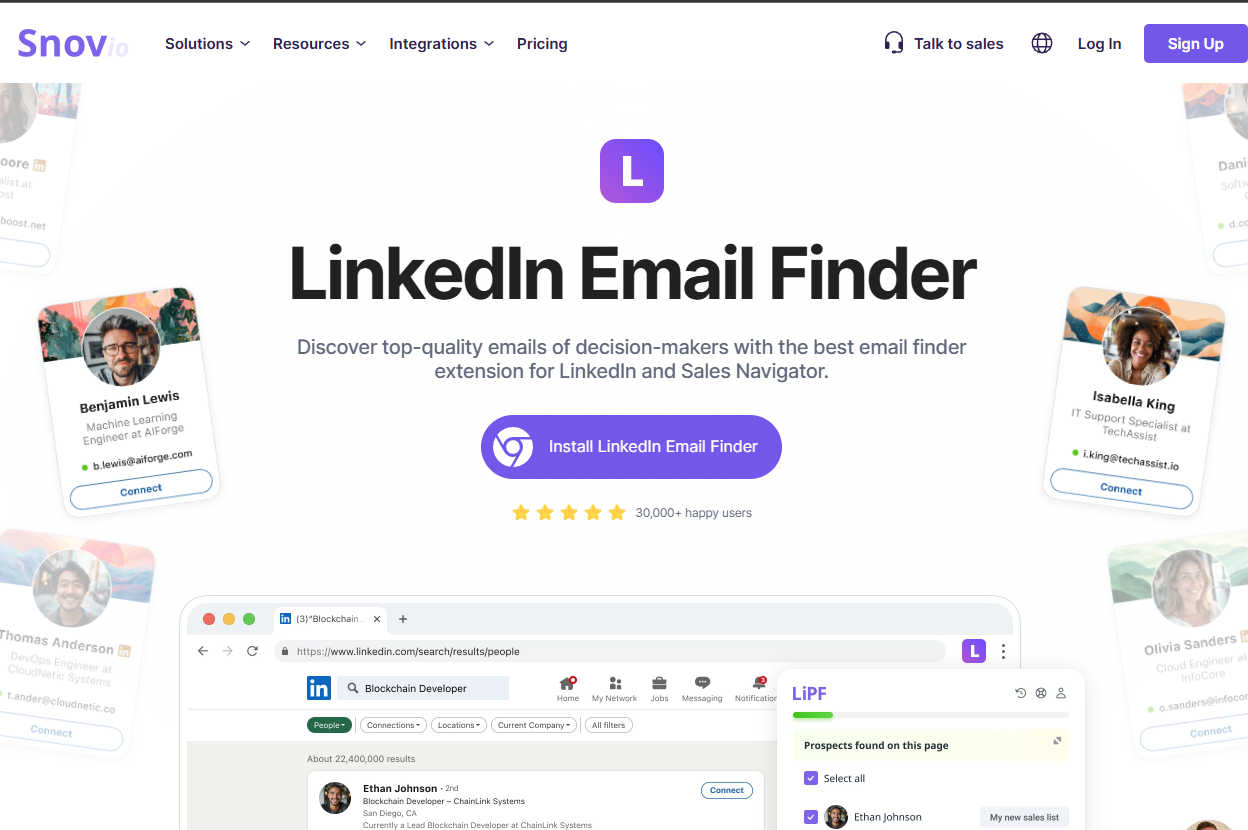 Best Email Addresses Finder Tools Tried & Tested for LinkedIn